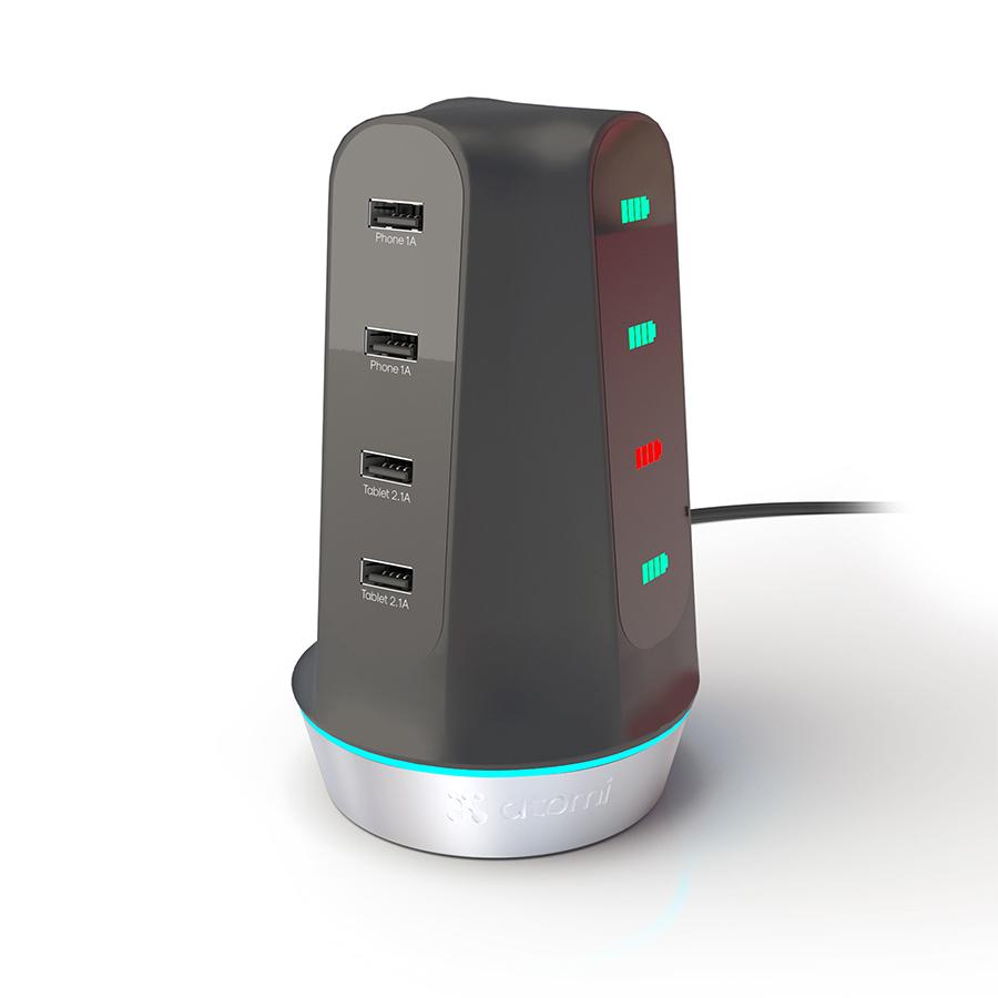 Atomi Visual Charge Tower Prime | kite+key, Rutgers Tech Store