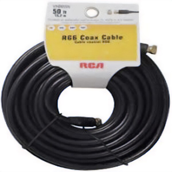 RCA RG6 Coaxial Cable- 50 ft | kite+key, Rutgers Tech Store