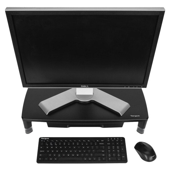 Targus Adjustable Monitor Riser with Drawer - Black | kite+key, Rutgers ...